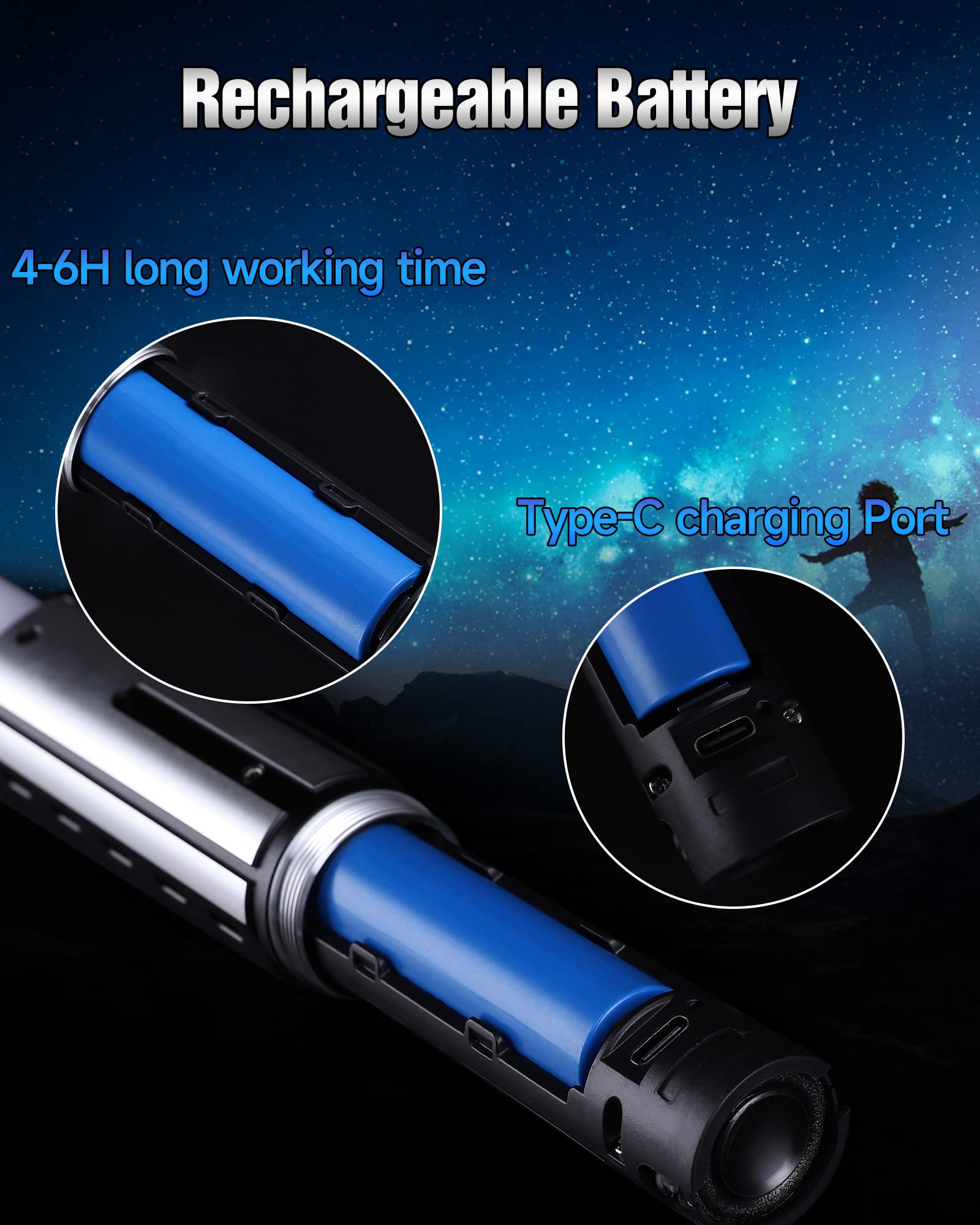 KUVPOT Pixel Lightsaber,Neo Pixel Lightsabers for Adults, Dueling ...