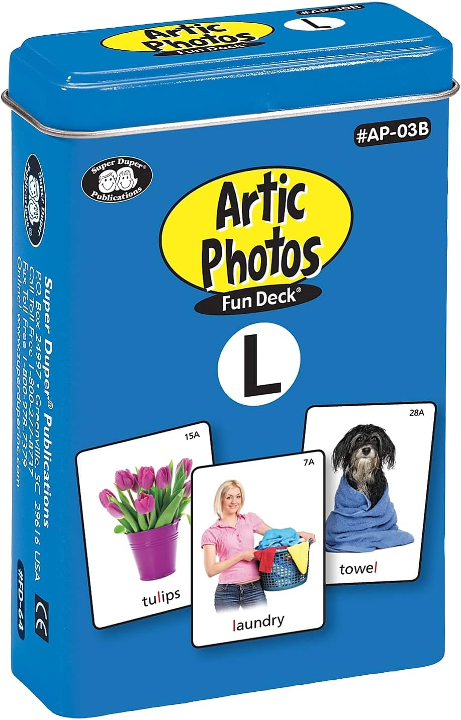 Amazon.com: Super Duper Publications | Articulation Photos L Sound Fun ...