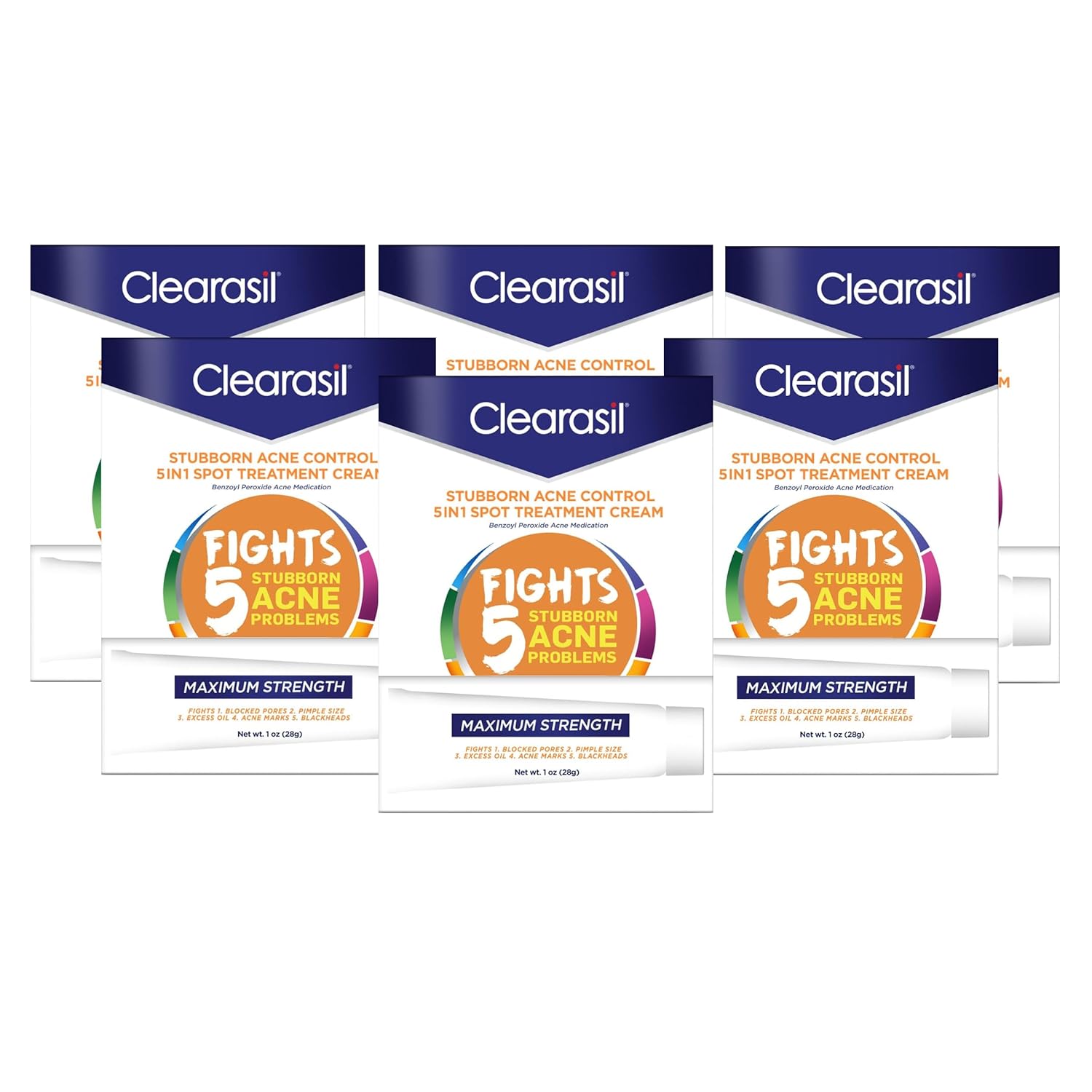 Clearasil Stubborn Acne Control 5 In 1 Treatment Review – NQETJ