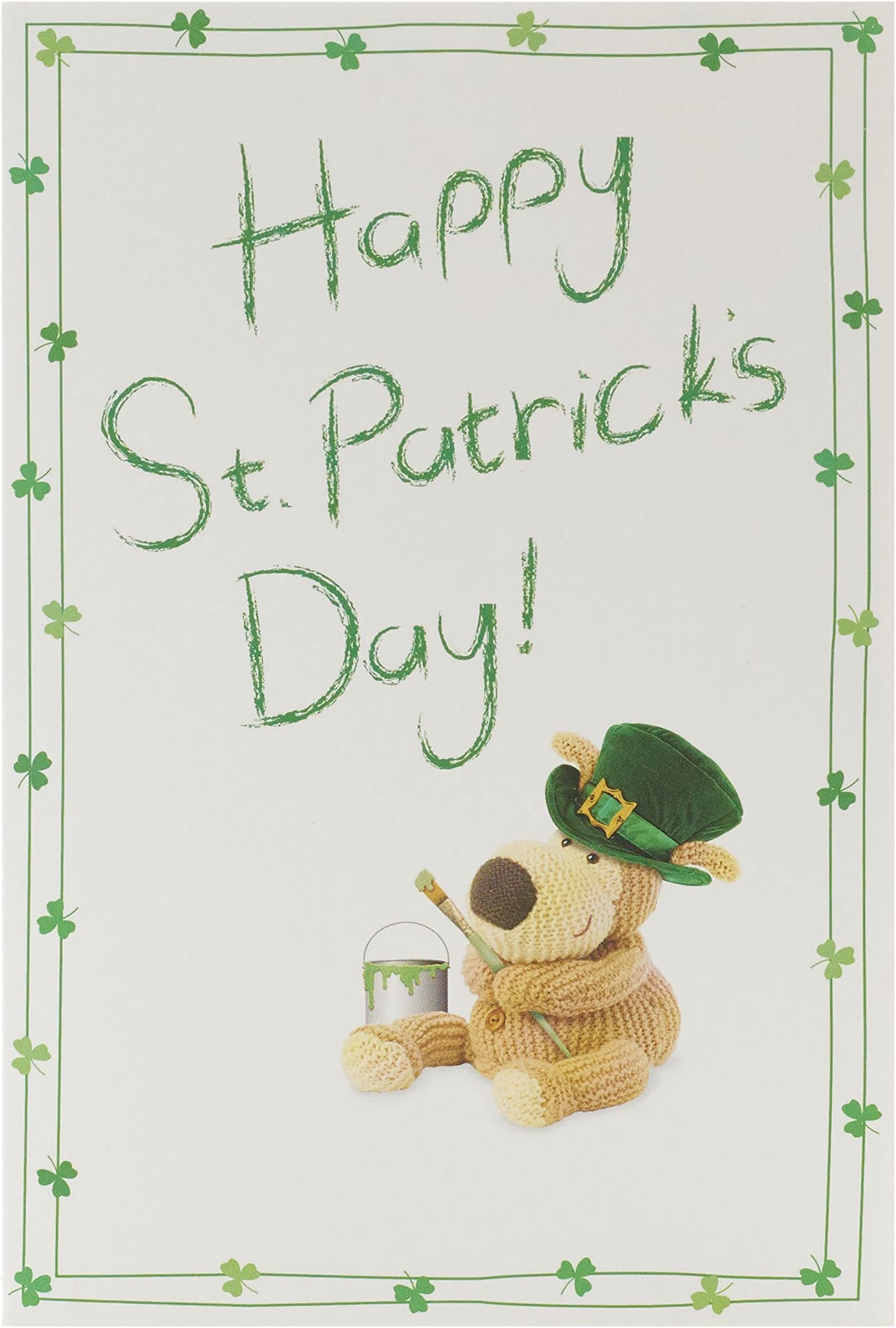RED OCEAN Happy St Patricks Day Card For Friends Family, Irish Day ...