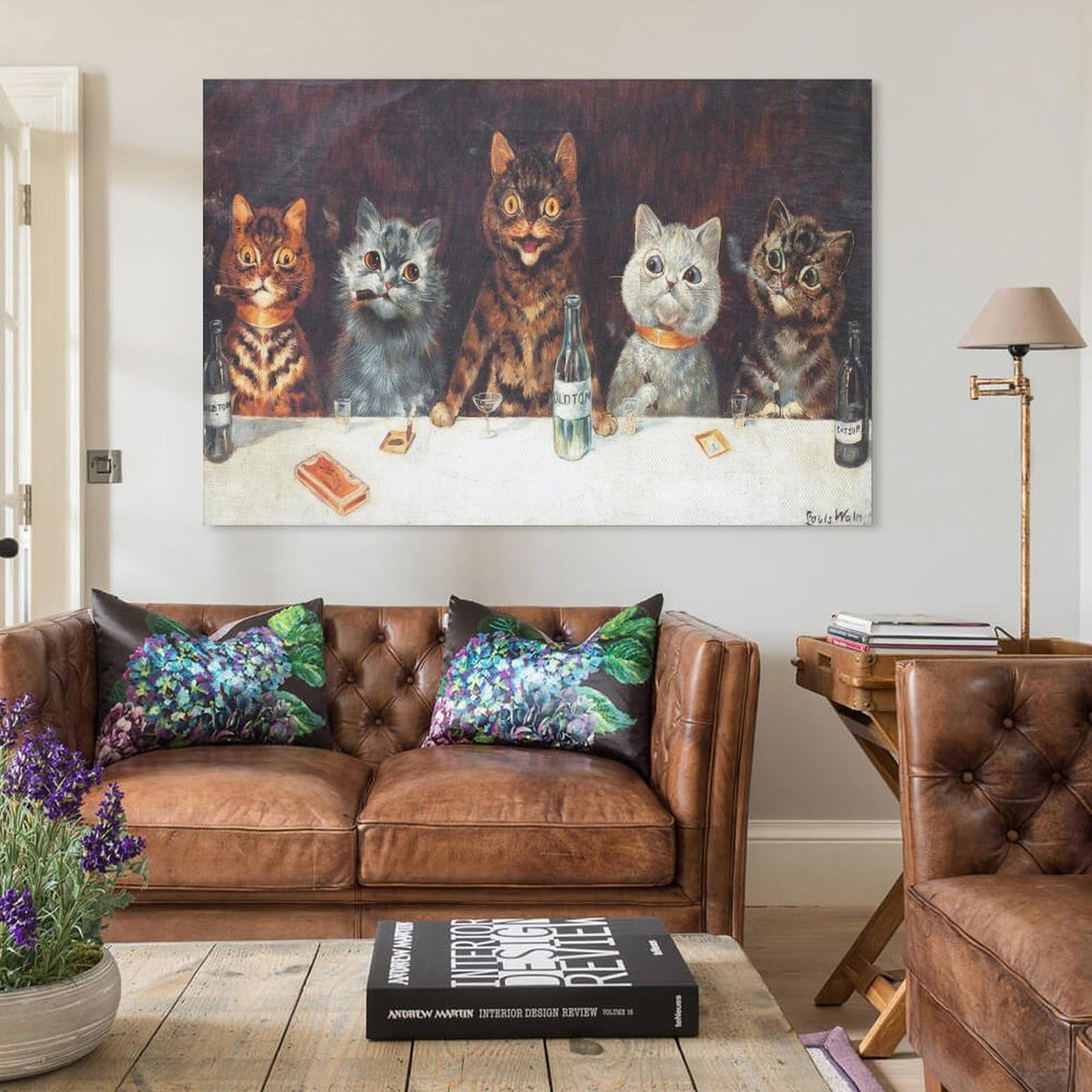 Bachelor Living Room Poster