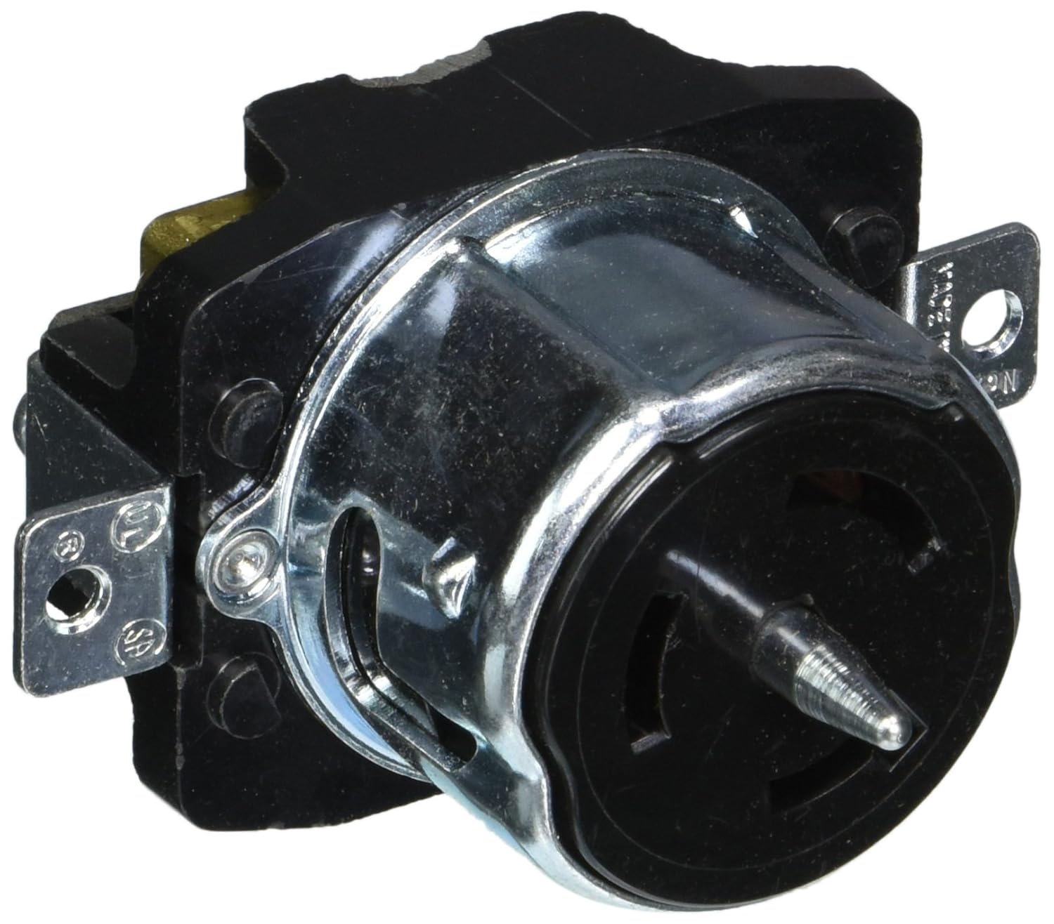 Hubbell CS6370 Locking Receptacle, 50 amp, 125V, 2 Pole and 3 Wire ...