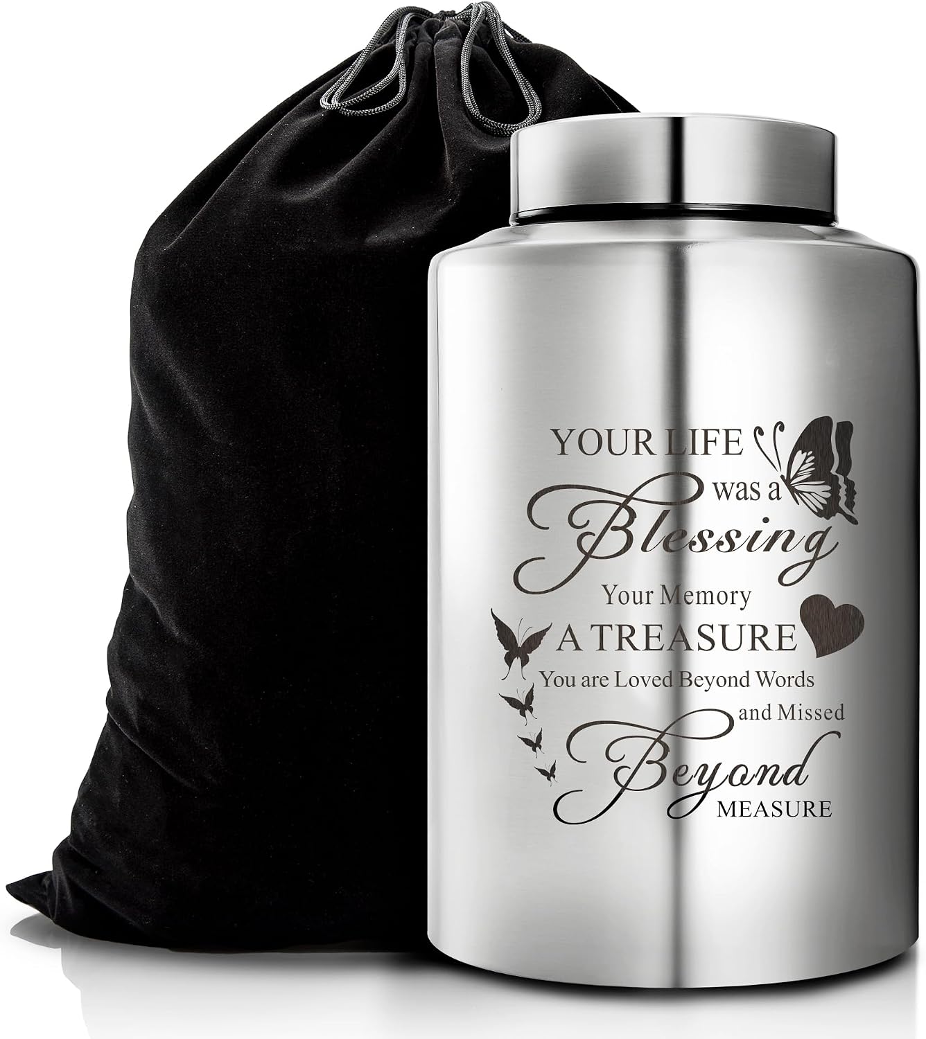 Amazon.com: Butterfly Cremation Urns Large Urns for Human Ashes ...
