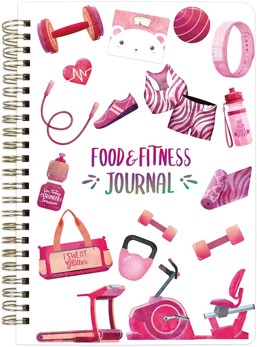 Cossac Fitness Journal & Workout Planner - Designed by Experts Gym ...