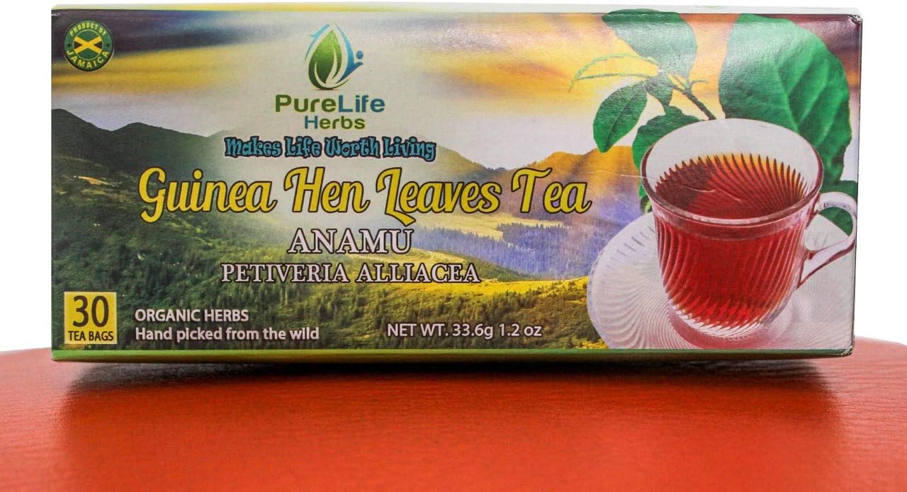 Amazon.com : Guinea Hen Lvs Tea/Organic Anamu tea-Purelife Herbs ...