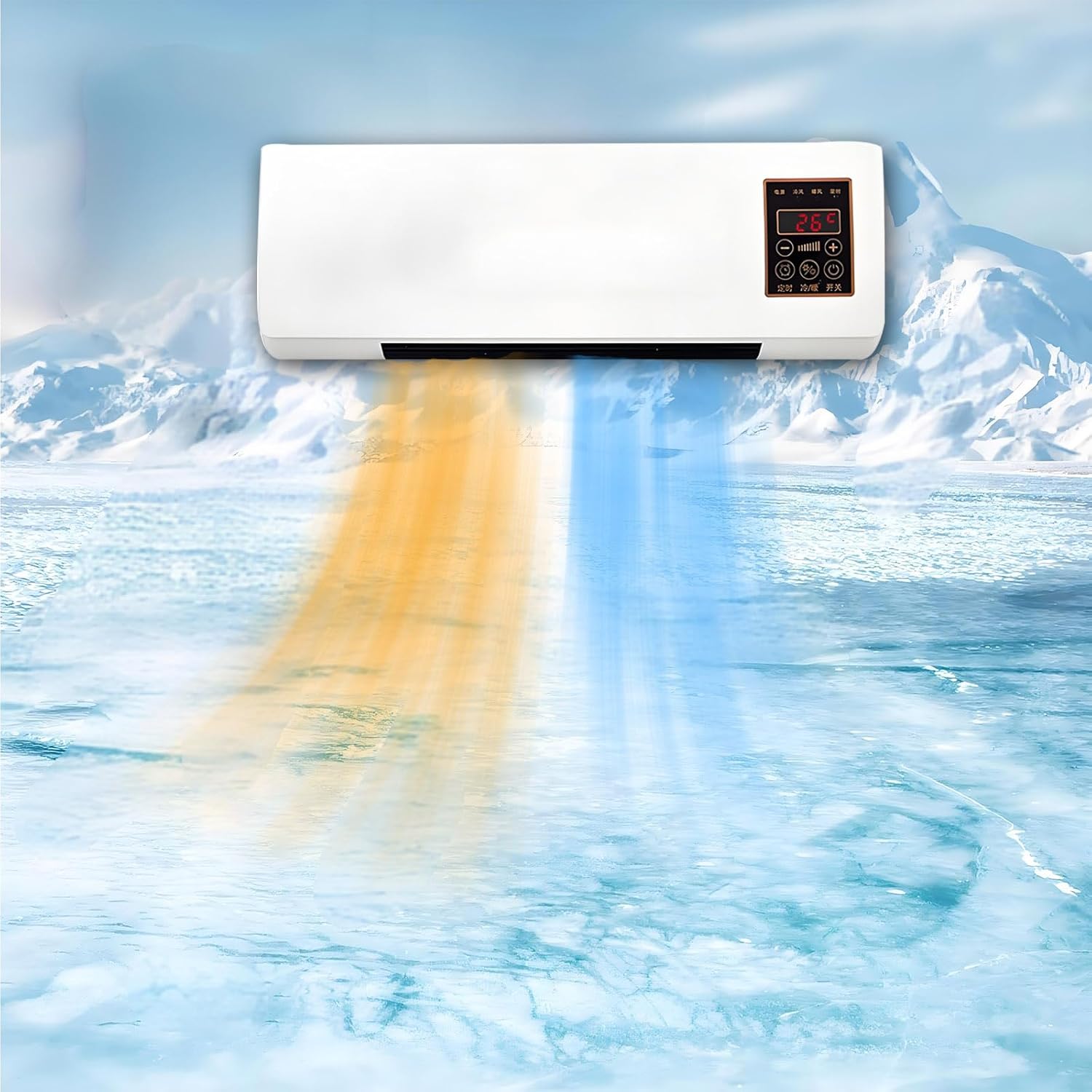 Amazon.com: Split Max Portable Air Conditioner, Mini Split Ac/Heating ...