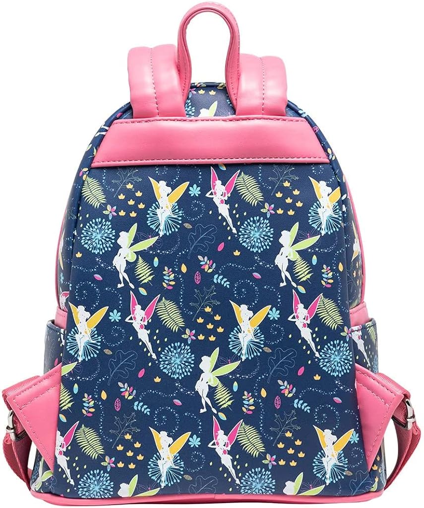 Amazon.com: Loungefly Women's Disney Pink Tinkerbell Glow in the Dark ...