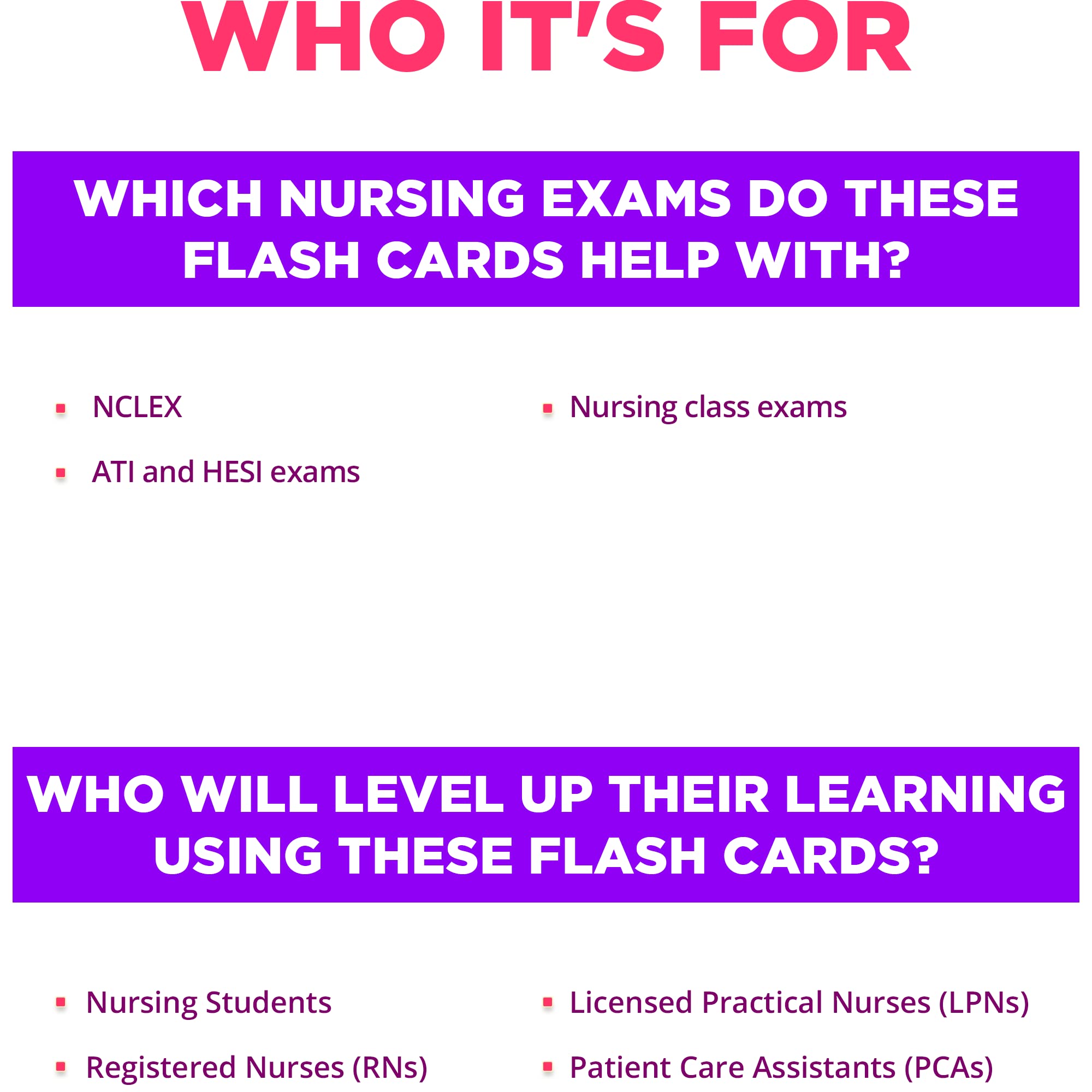 Snapklik.com : Level Up RNNursing Fundamentals Flash CardsNo FluffOnly ...