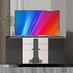 Amazon.com: Multifunction TV Motorized Lift, Tv Lift Mechanism with ...