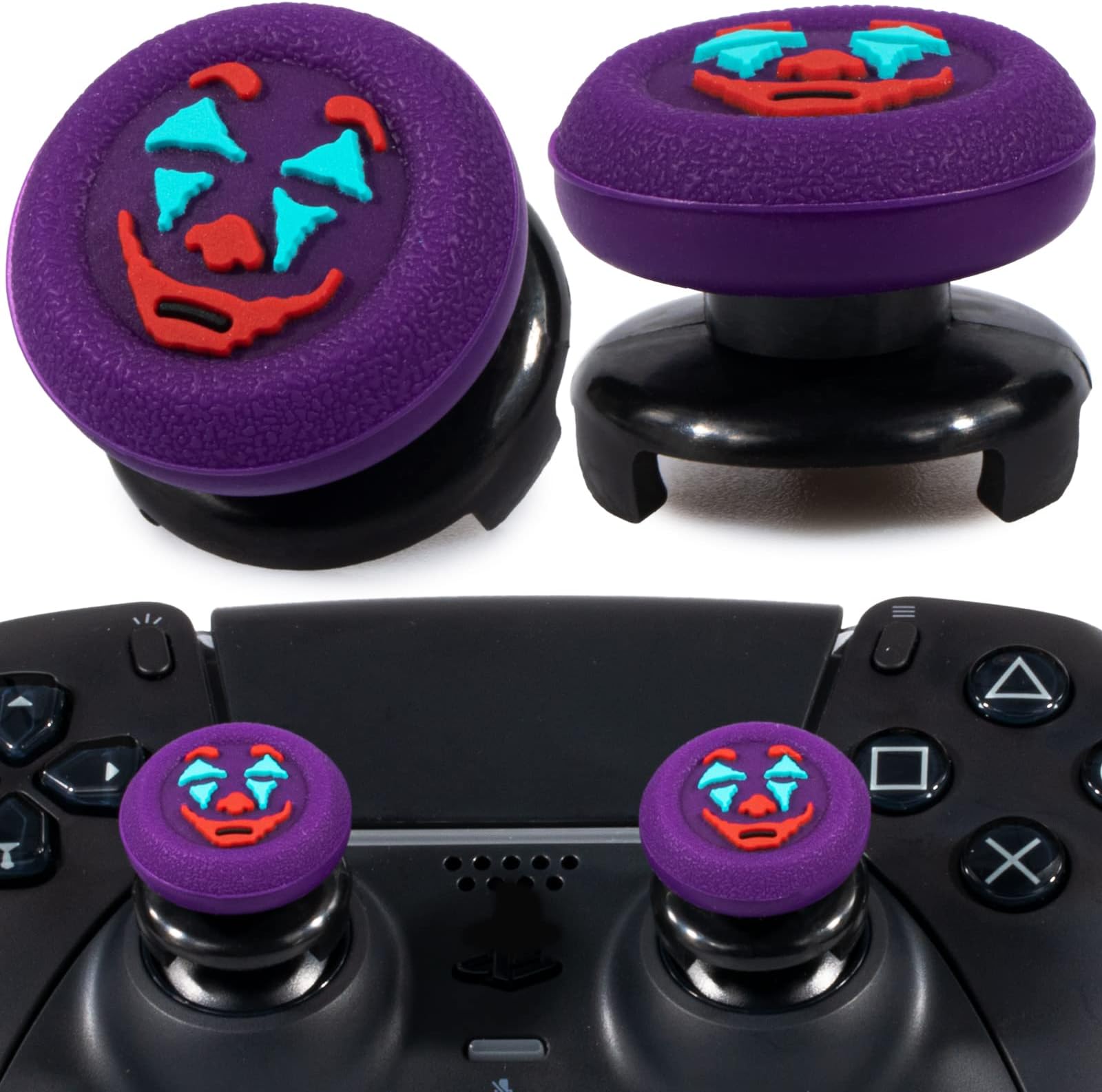 Amazon.com: Playrealm FPS Thumbstick Extender & Texture Rubber Silicone ...