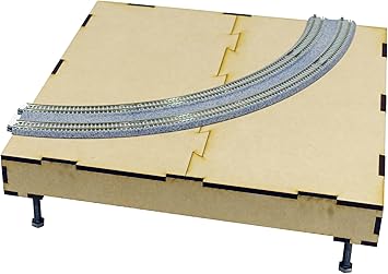Amazon.com: Kato T-Trak Module Board Kit Corner K24-056 N Gauge : Arts ...