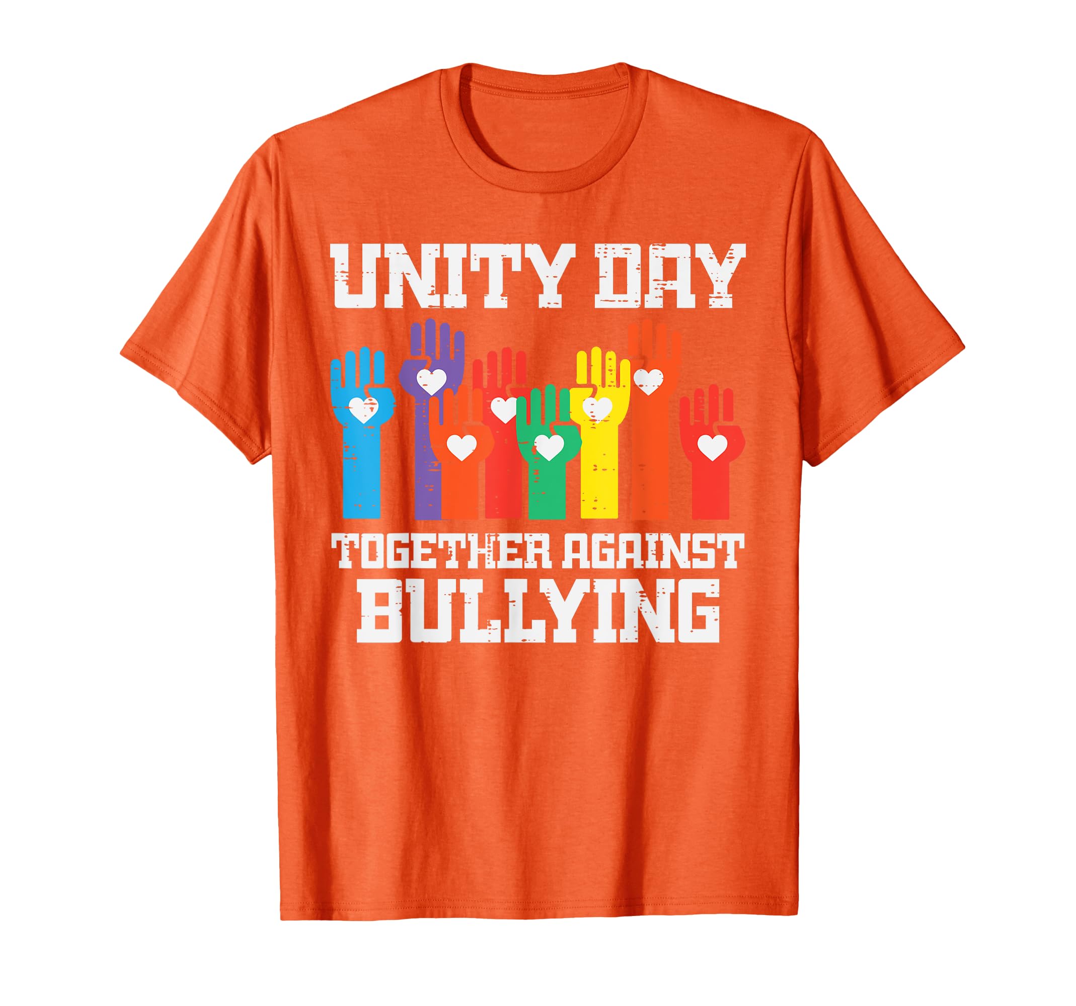 Amazon.com: Together Against Bullying Orange Anti Bully Unity Day Kids ...