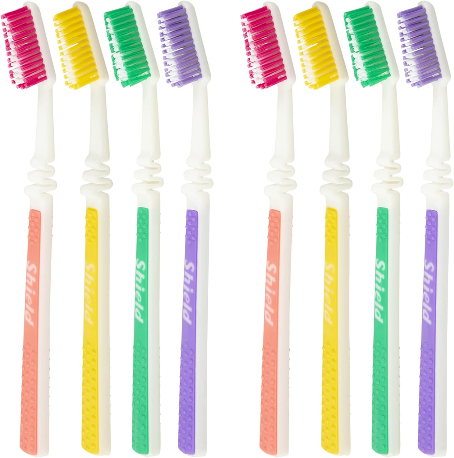 Amazon.com : Shield Care Flex Manual Toothbrush Value Pack, Multi-Level ...