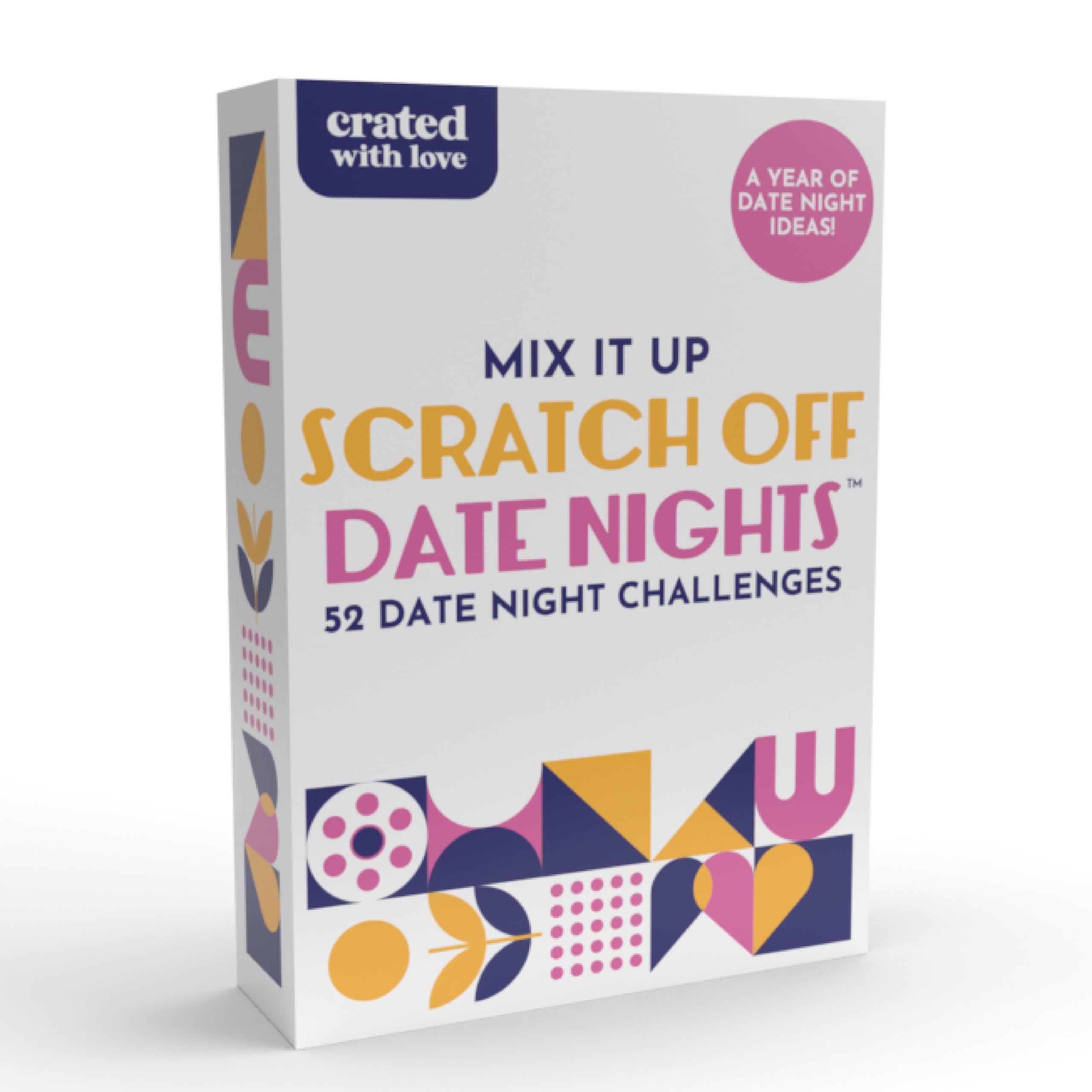 52 Date Night Challenges Mix It Up Deck - 52 Couples Dates Scratch Off ...