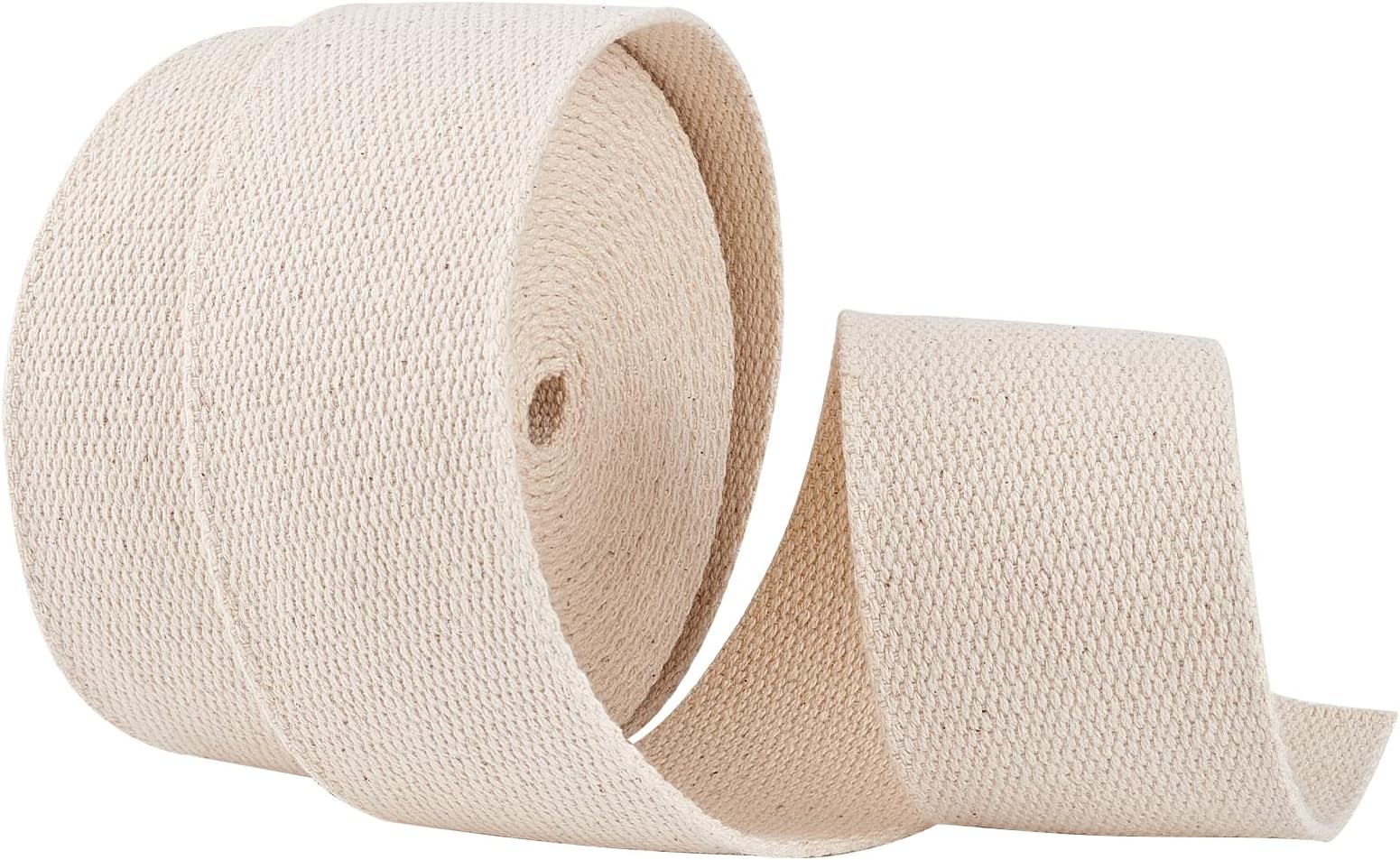 Amazon.com: BENECREAT 10.94 Yards Cotton Twill Tape Ribbon, Beige ...