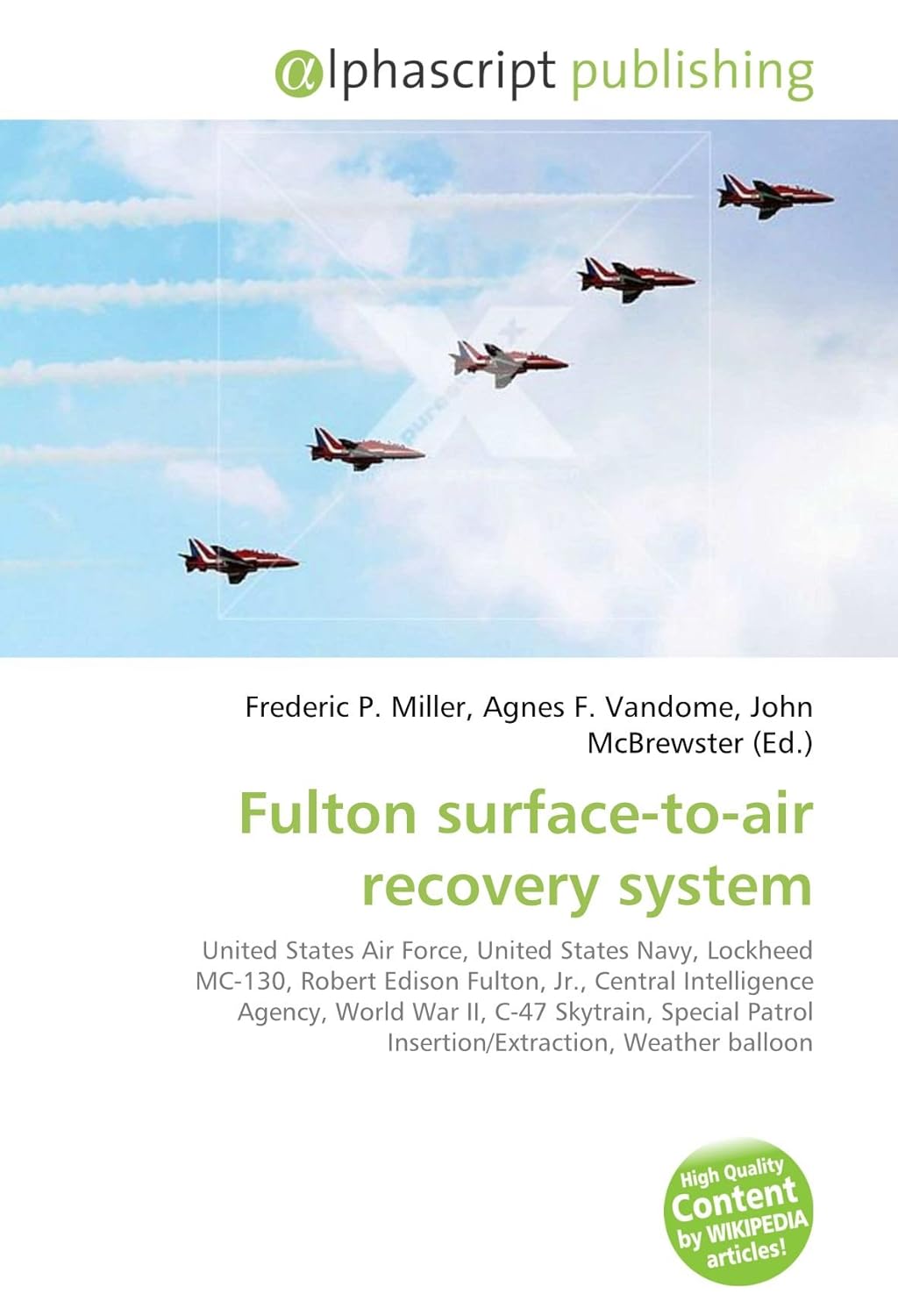 Amazon.co.jp: Fulton Surface-To-Air Recovery System : 本
