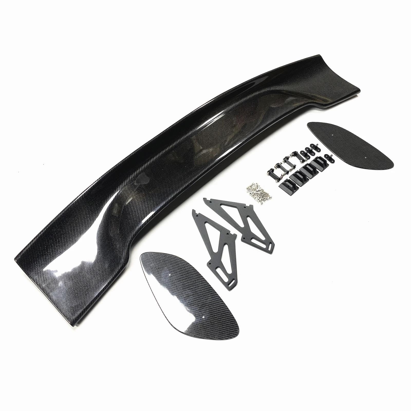Buy Car Rear Spoilers Universal 57" Auto 3D 3DI GT JDM Rear Spoiler ...