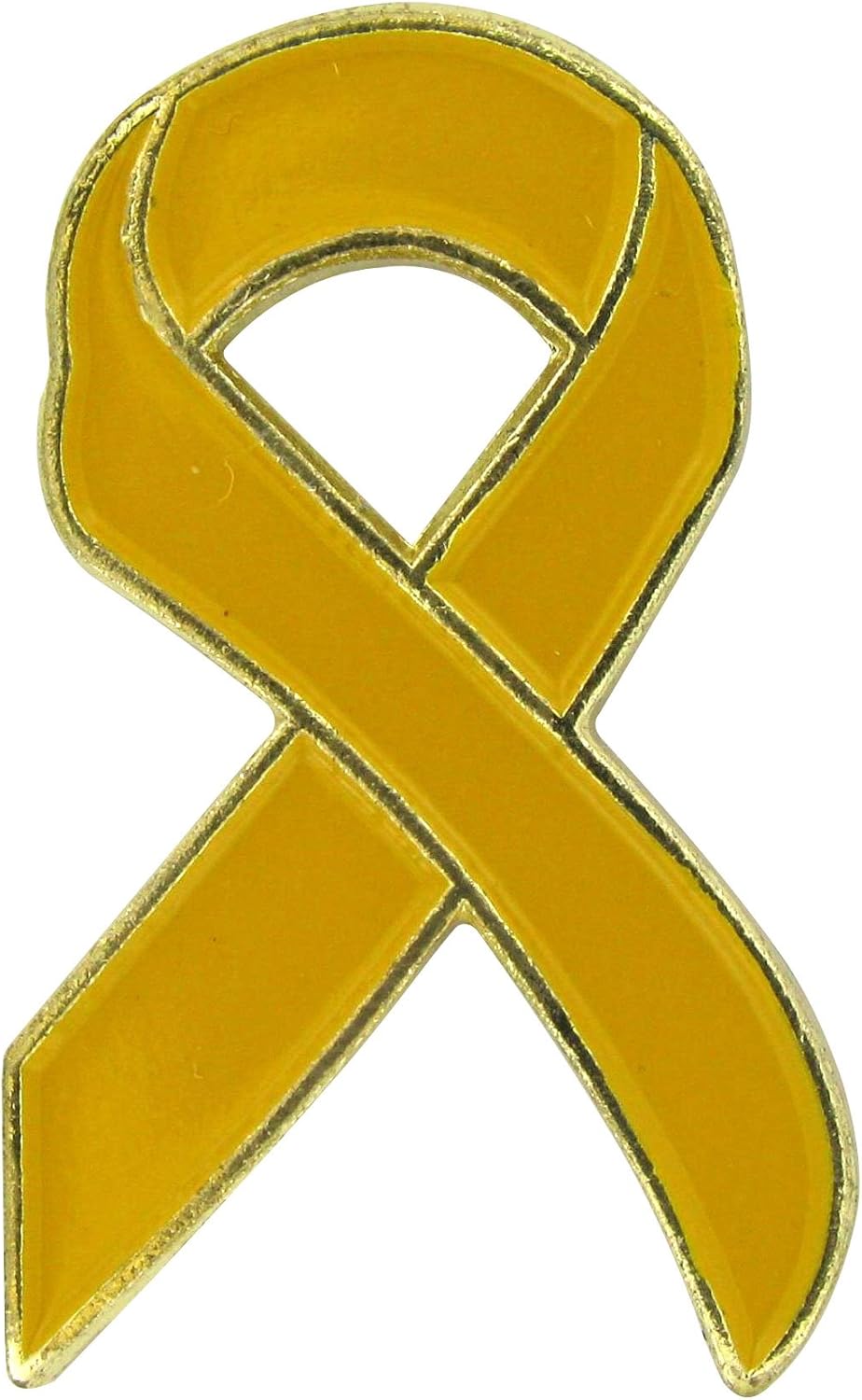 Amazon.com: US Flag Store Yellow Ribbon Flag Lapel Pin : Clothing ...