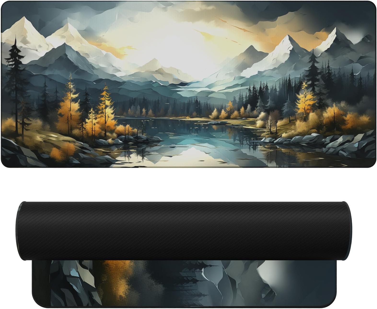 Amazon.com: NiHome Large Mouse Pad 35.4’’ x 15.7’’, XL Gaming Mouse ...