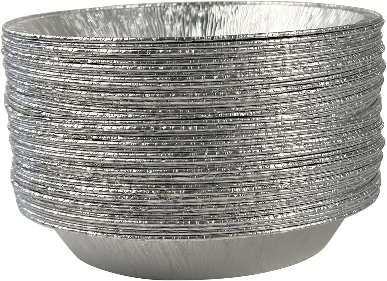 Amazon.com: Waytiffer 9" Pie Pans (30pack) - Disposable Aluminum Foil ...