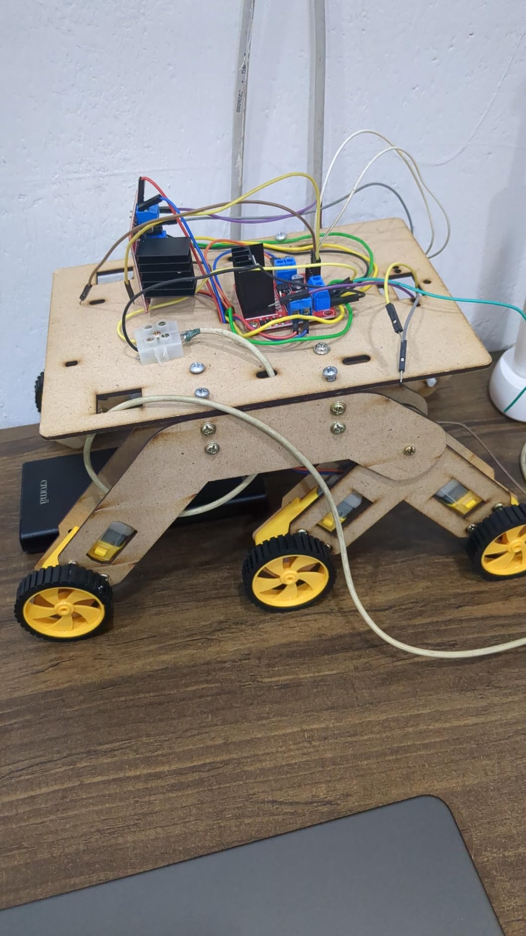 Kit4Curious 6 Wheel Drive Robotic Chassis for DIY Robotics project ...