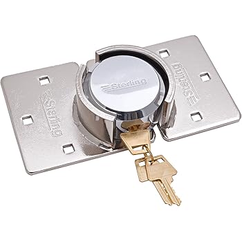 Master Lock MLK736E 736EURD Heavy Duty Van Lock and Hasp: Amazon.co.uk ...