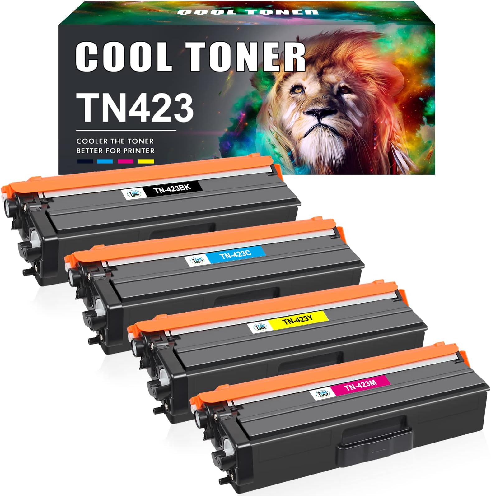 Cool Toner TN423 Compatible Toner Cartridge for Brother TN-423 TN-421 ...