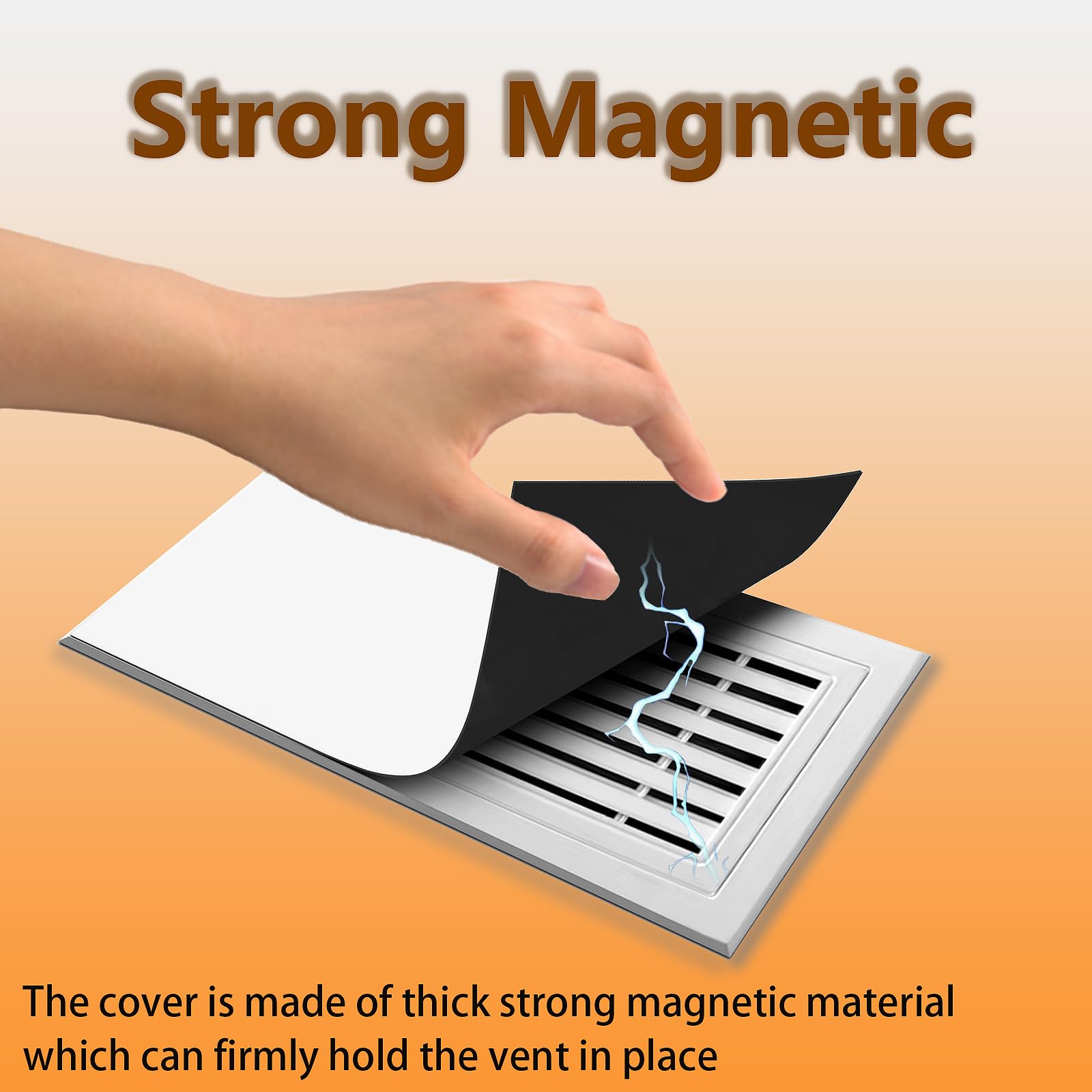 Magnetic Vent Covers 30,5x14cm, Strongest Covers Magnet Heat/AC Vent ...