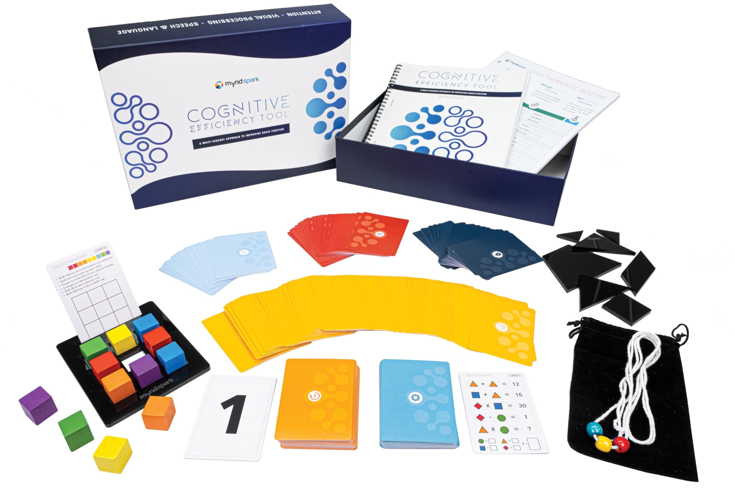 Amazon.com: Concussion Home Therapy Tool: Brain Games Cognitive Tool ...