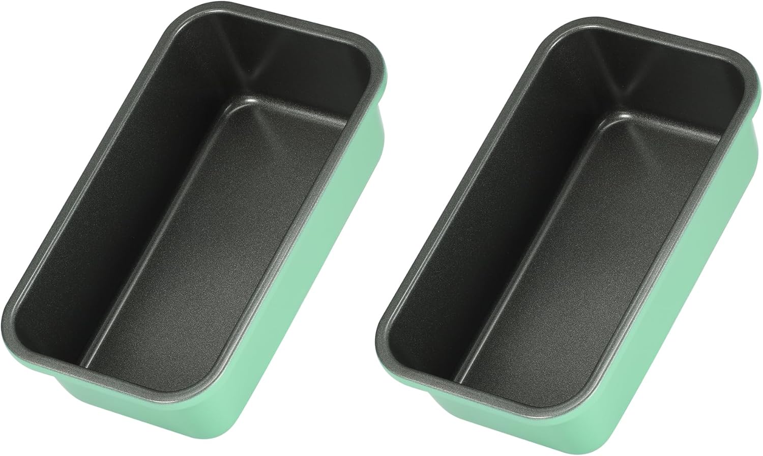 Amazon.com: Monfish Bread Loaf Pans for Home Baking, 2pcs Carbon Steel ...
