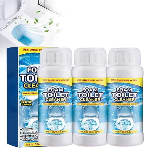 Amazon.com: 2025 Upgraded Foam Toilet Cleaner, New Powerful Toilet Bowl ...