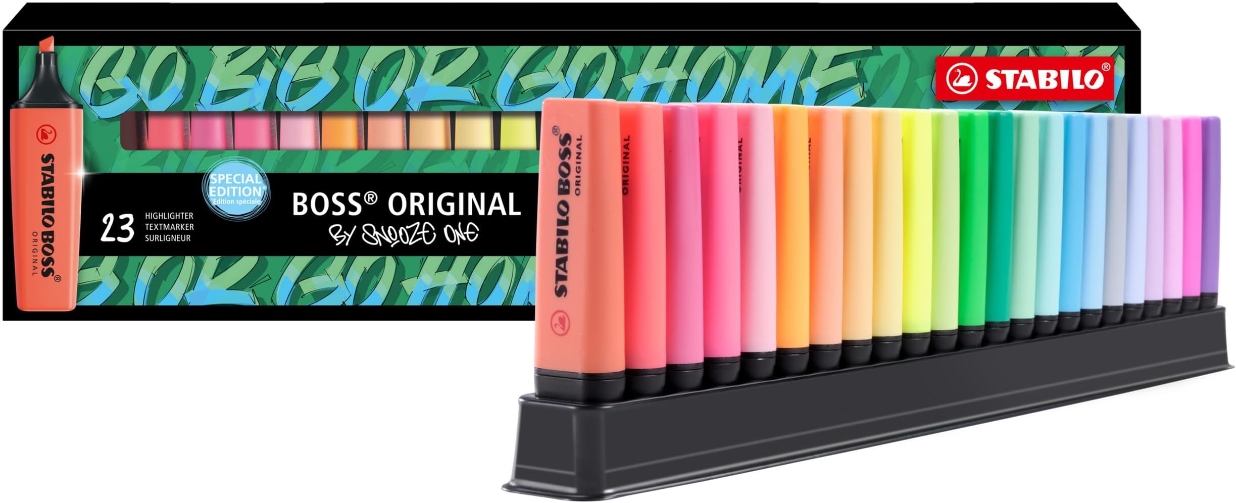 OSAMA PANTONE Desk Set - 12 Surligneurs Couleurs Assortis : 6 Pastel ...