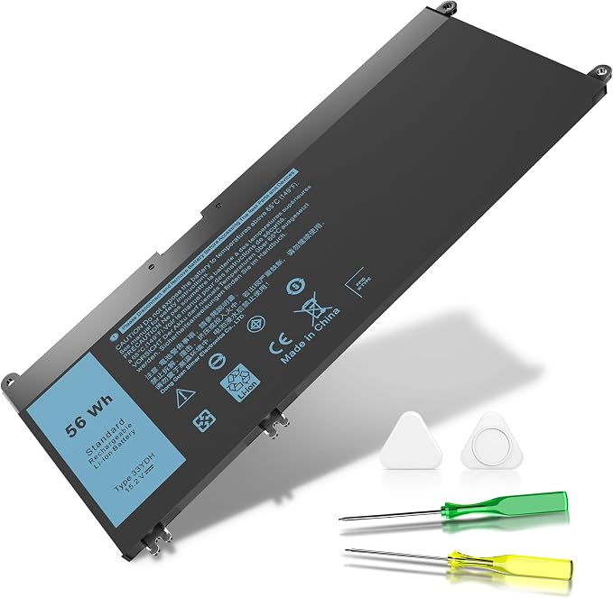 Amazon.com: IKFJQCOA 33YDH 56Wh Laptop Battery Compatible with Dell ...