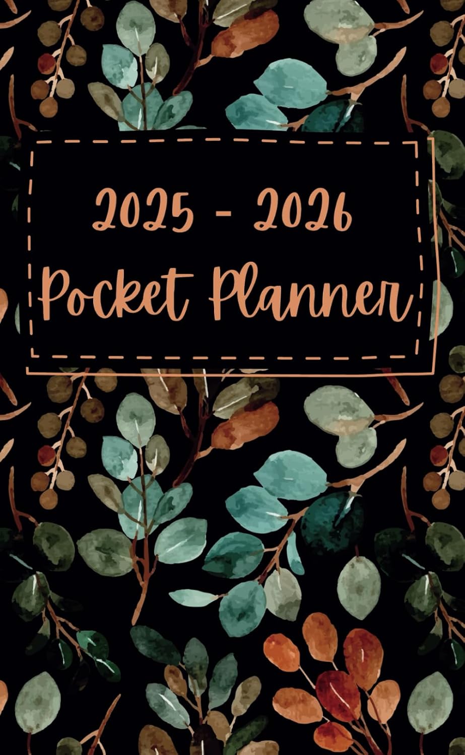 Amazon.com: Pocket Planner 2025-2026: 2-Year Monthly Calendar from ...