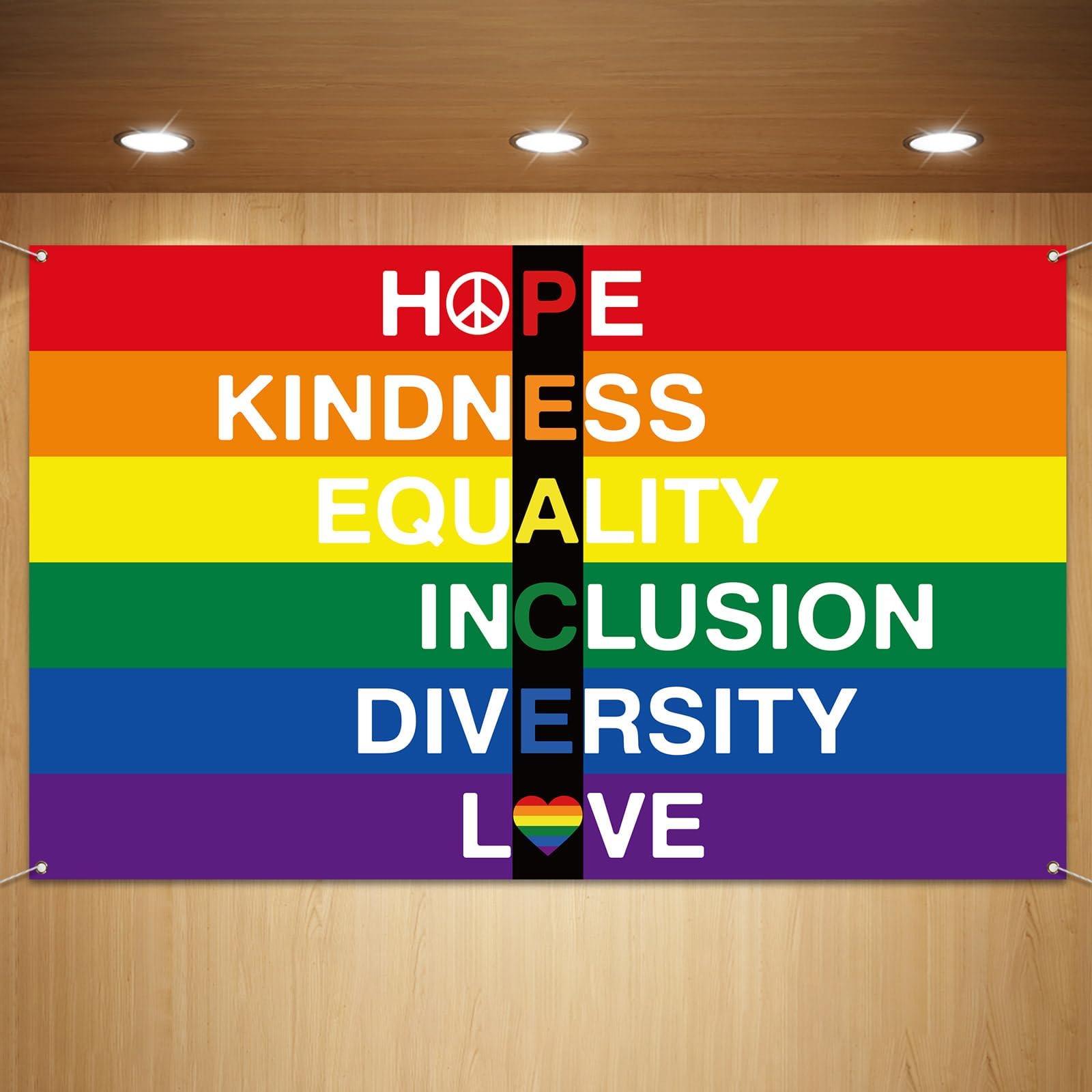Amazon.com : Sunwer Pride Photo Booth Backdrop June LGBT Gay Lesbian ...
