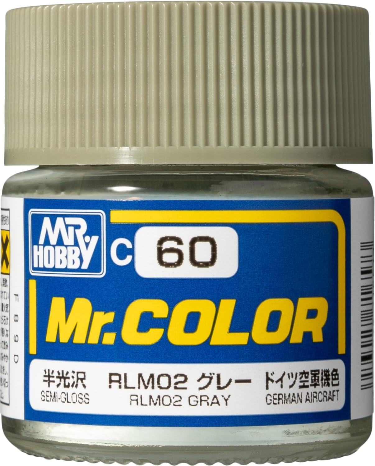 Amazon | GSI クレオス(GSI Creos) Mr.カラー RLM02グレー 半光沢 10ml 模型用塗料 C60 | カラー塗料 通販