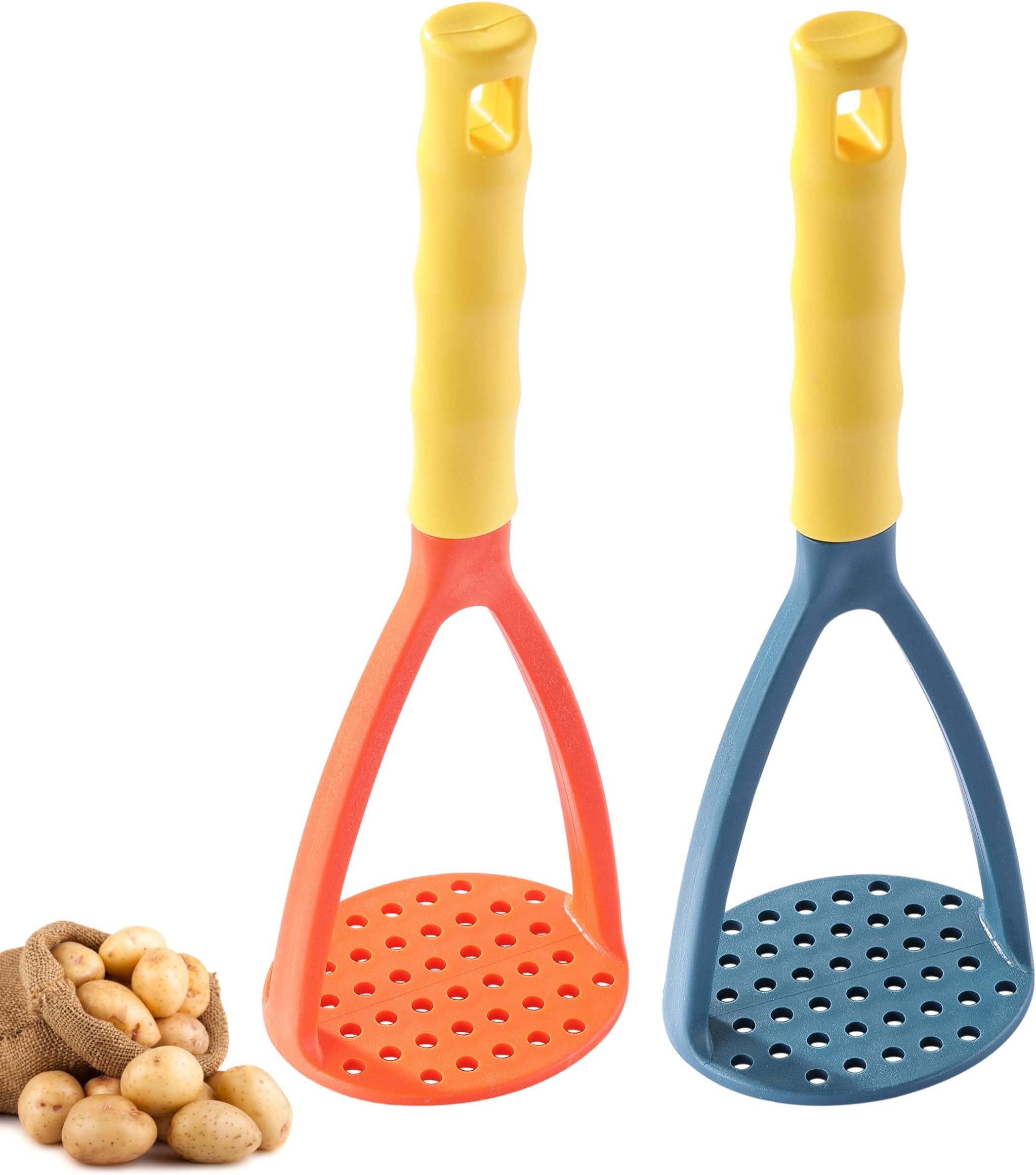 Amazon.com: Stainless Steel Potato Masher Kitchen Tool(AUGMENTED MODEL ...