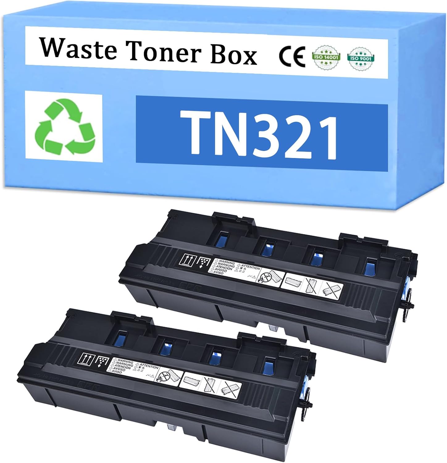 Amazon.com: AIRLUG TN321 Waste Toner Box Replacement for Konica Minolta ...