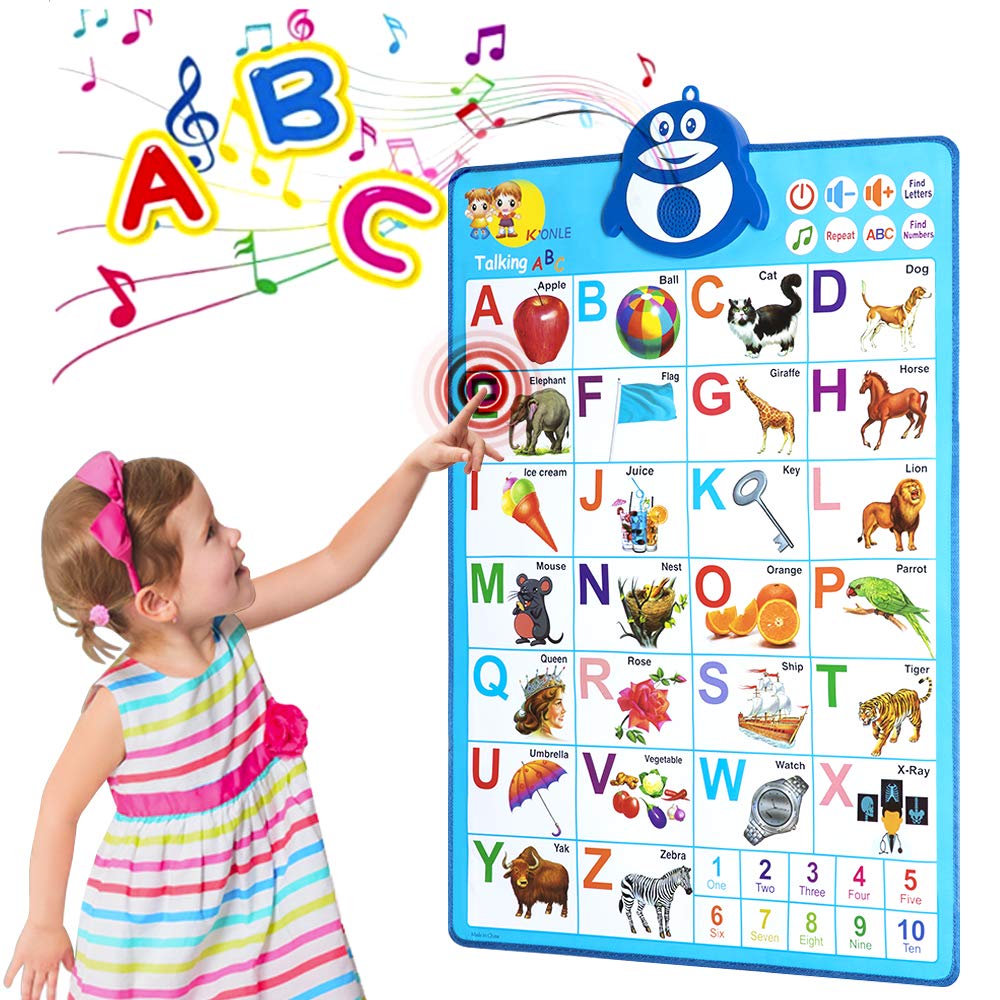 Buy HEY FOLY Alphabet , Electronic Interactive Alphabet Wall Chart ...