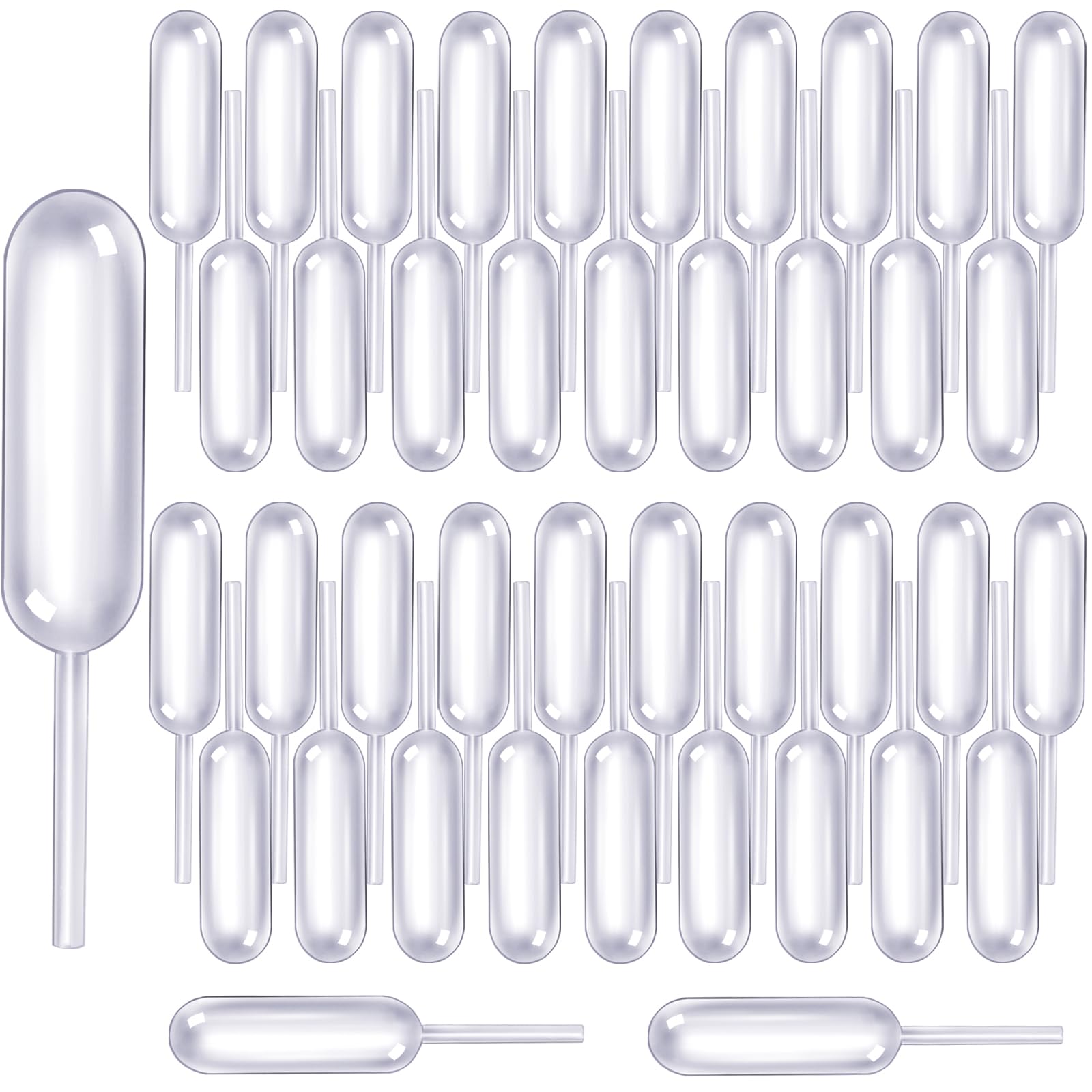 Amazon.com: Teenitor Cupcake Pipettes, 60Pcs 4ml Alcohol Infuser ...