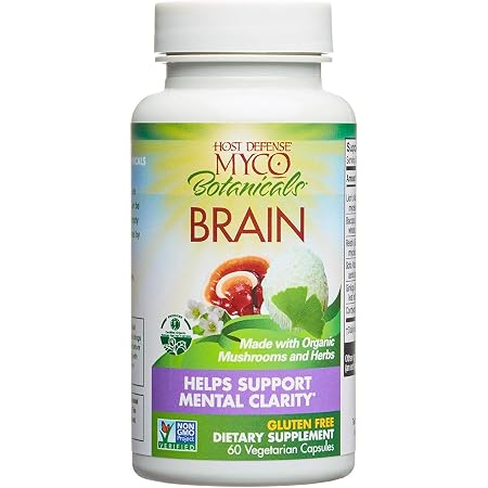 Amazon.com: Host Defense, Lion's Mane Capsules, Promotes Mental Clarity ...