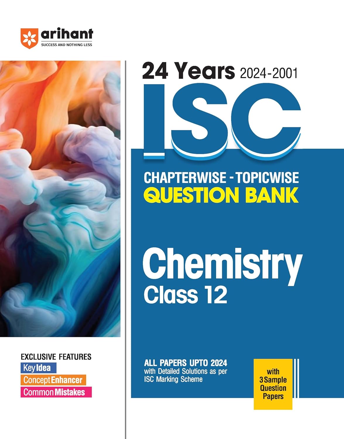 (Old Edition) Arihant Chemistry Class 12 | ISC CHAPTERWISE 24 Years ...
