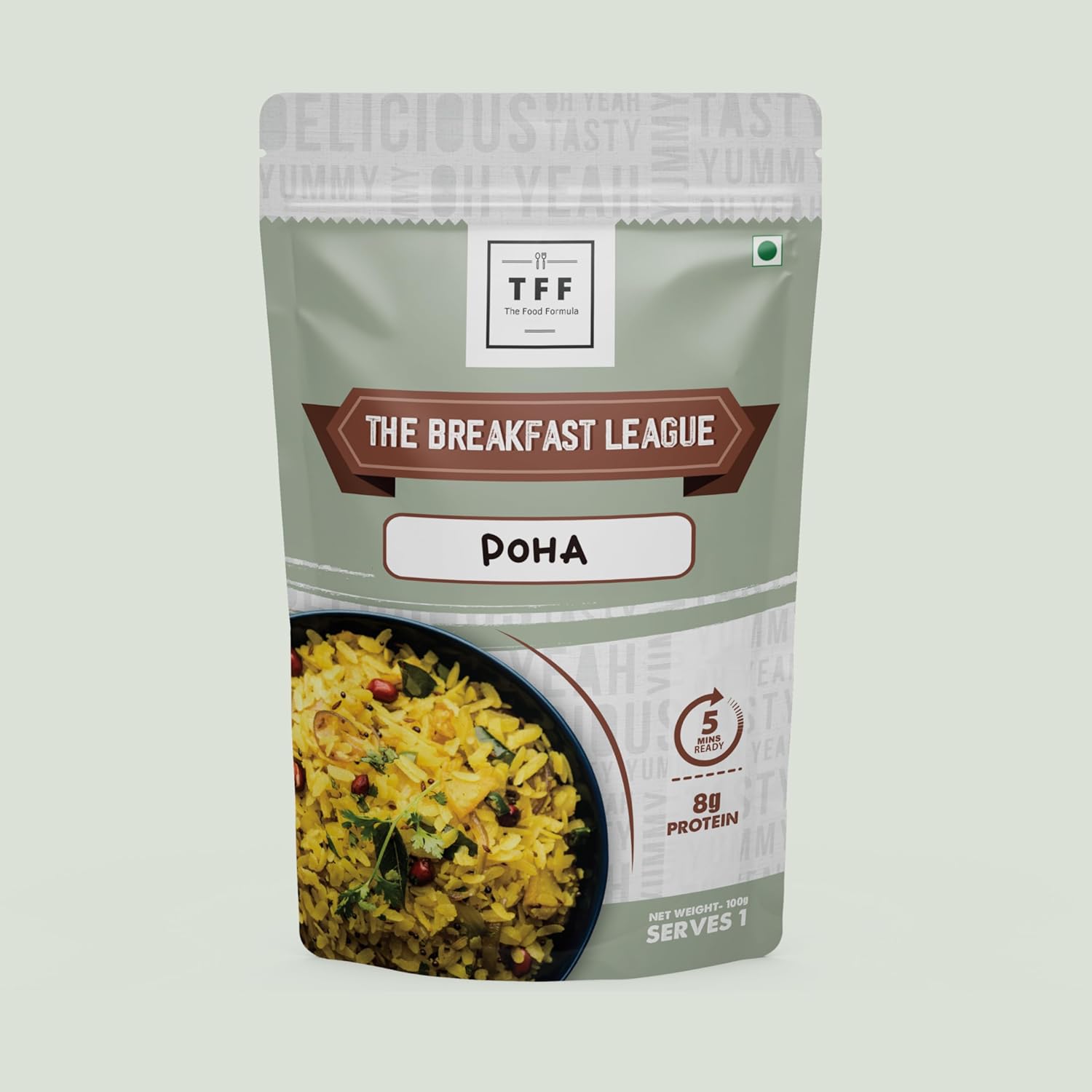 The Breakfast League Poha Premix, Ready to cook Breakfast mix, Ready in ...