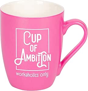 Amazon.com: Elanze Designs Cup Of Ambition Workaholic Only Princess ...