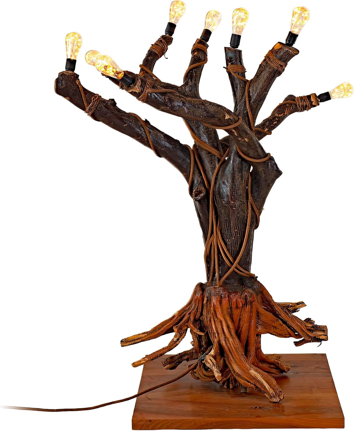 Amazon.com: Angora Ash Tree Light - Mid Century Modern Style | 100% Ash ...