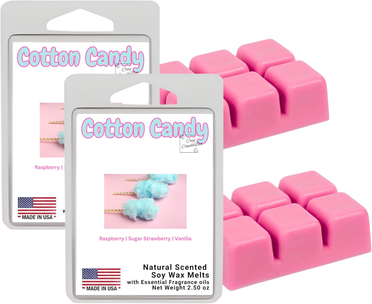 Amazon.com: Soy Wax Melts | Made in USA | Plant Based Soy Wax | CANDY ...