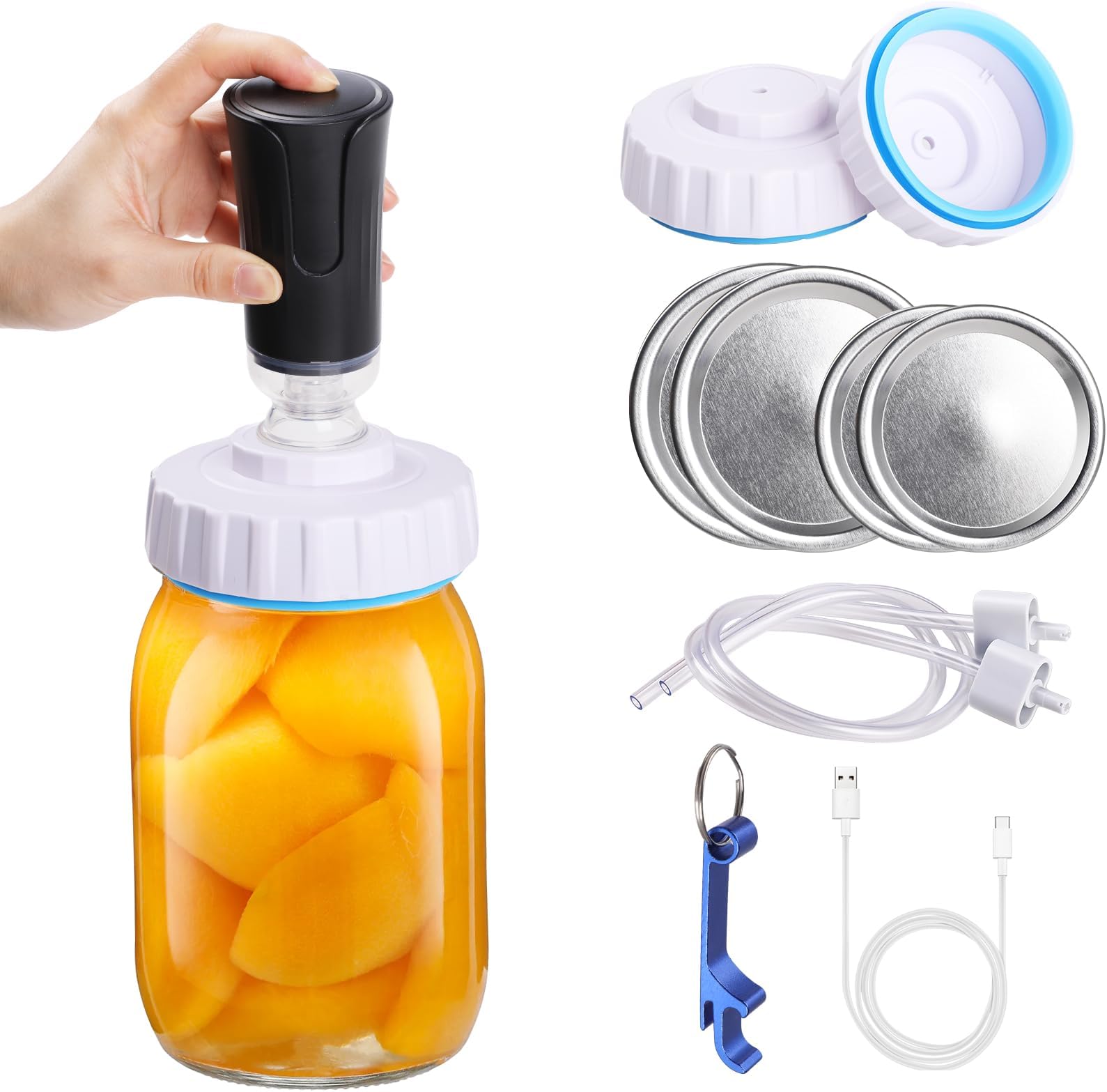 Amazon.com: Reynolds 00590 Handi-Vac Vacuum-Sealing Starter Kit : Home ...