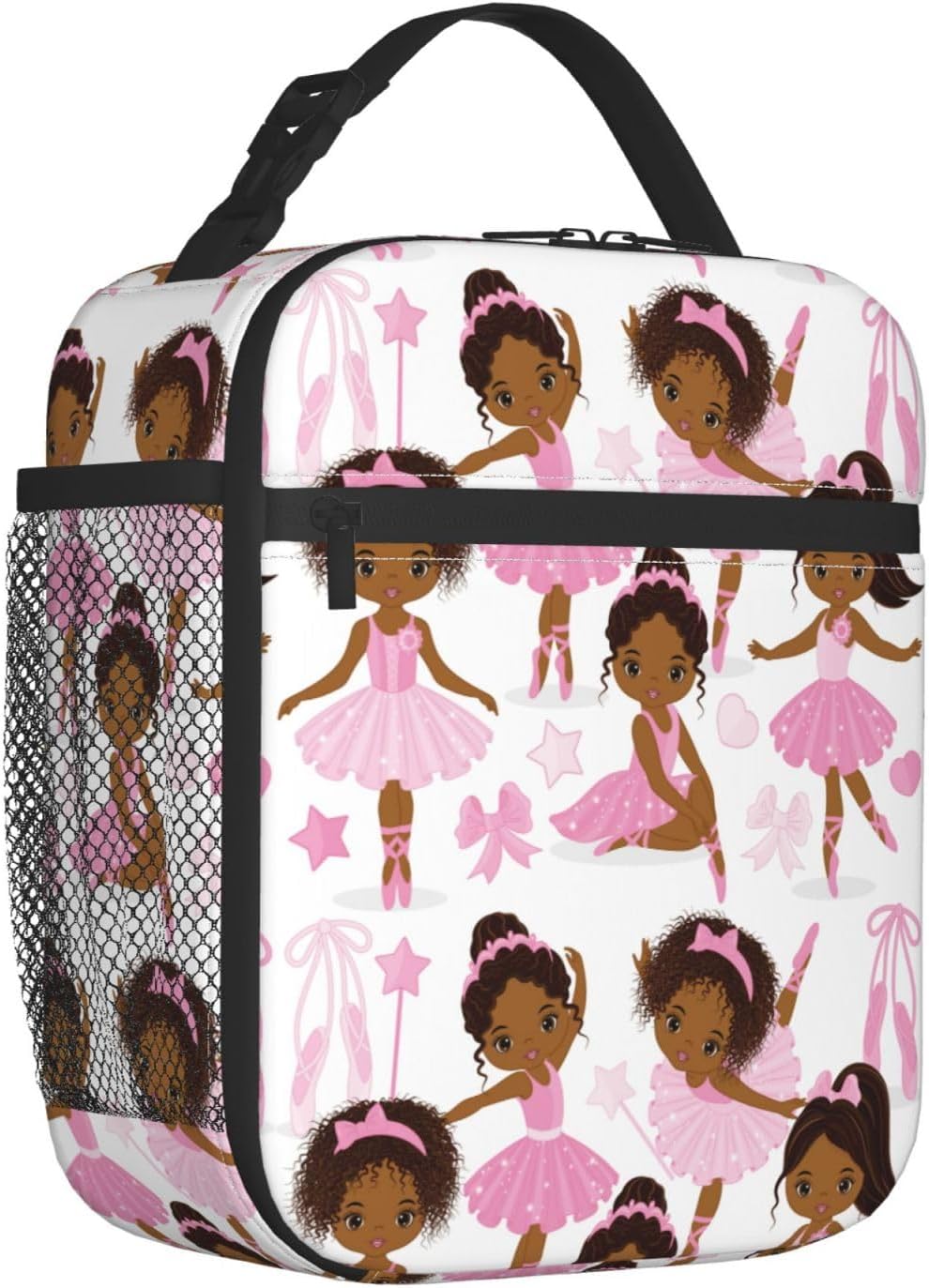 Amazon.com: RDYUYZXW African American Ballerina Lunch Bag Insulated ...
