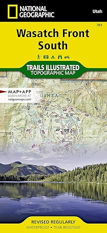 Wasatch Front South Map (National Geographic Trails Illustrated Map ...