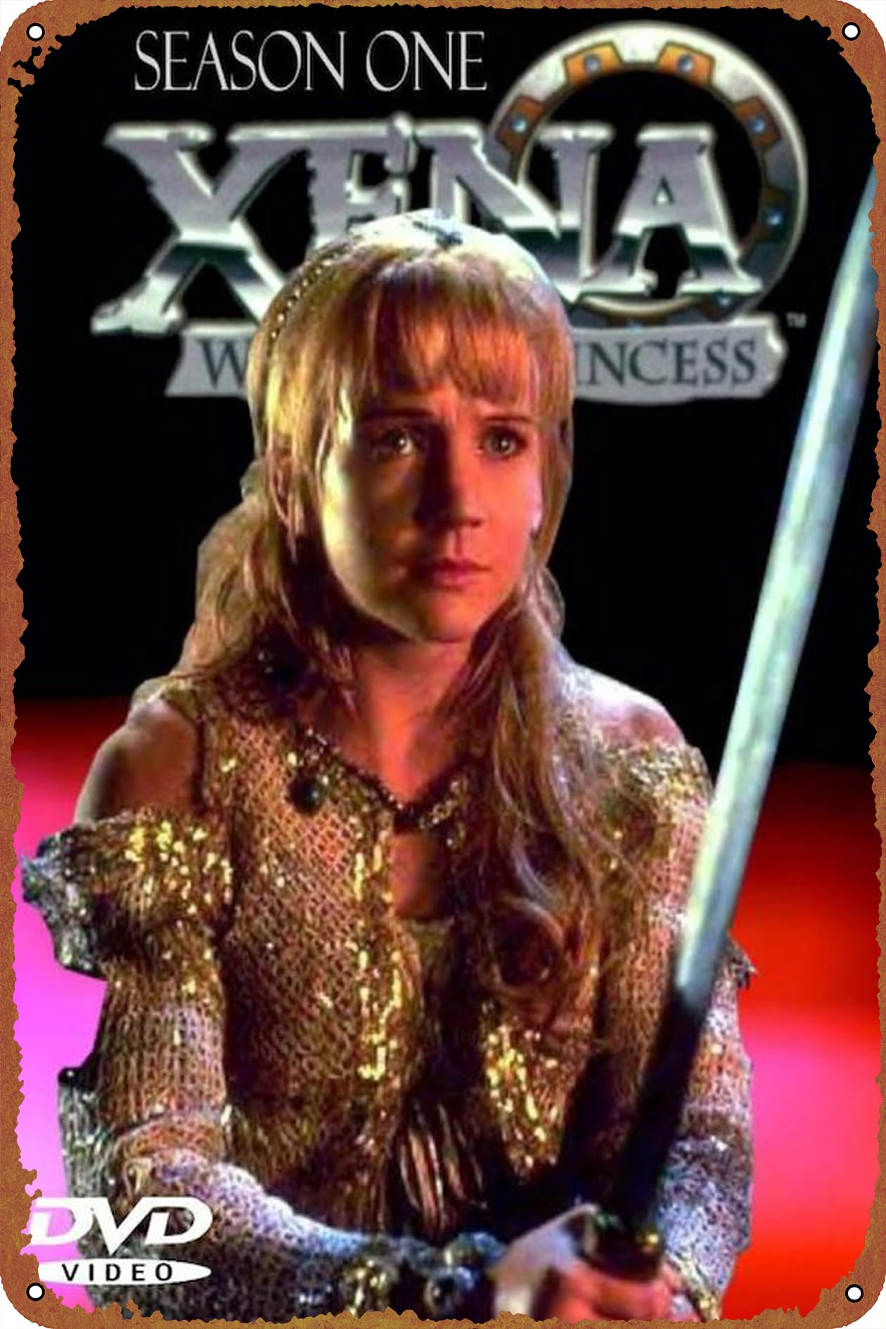 Amazon.com : Xena: Warrior Princess posters Metal Plaque Tin Sign ...